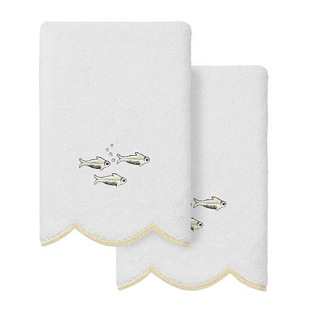 Click here for Linum Home Textiles Fish School Scallop 2-pc. Embe... prices