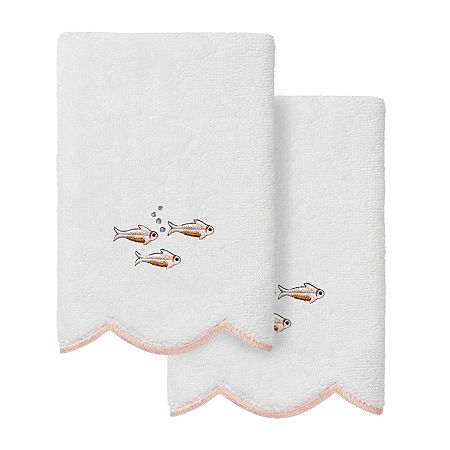 Click here for Linum Home Textiles Fish School Scallop 2-pc. Embe... prices