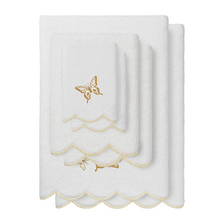 Click here for Linum Home Textiles Britney Scallop 6-pc. Quick Dr... prices