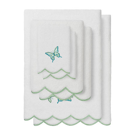 Click here for Linum Home Textiles Britney Scallop 6-pc. Quick Dr... prices