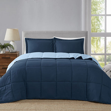 Click here for Truly Soft Everyday Reversible 3-Pc. Comforter Set... prices