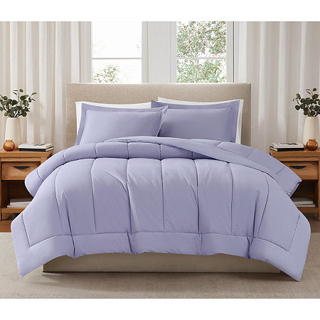 Click here for Brooklyn Loom Solid Cotton Percale 3-Pc. Comforter... prices