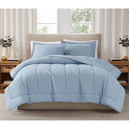Click here for Brooklyn Loom Solid Cotton Percale 3-Pc. Comforter... prices