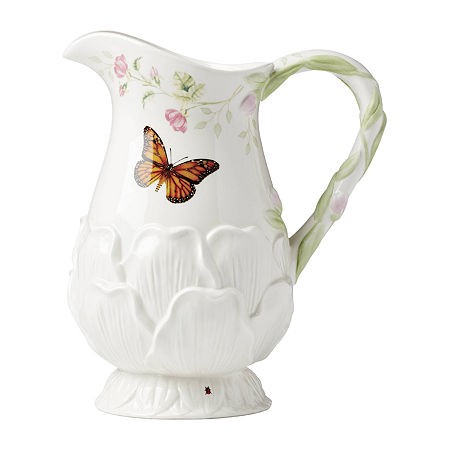 Click here for Lenox Butterfly Meadow Floral Pitcher - Multi and... prices