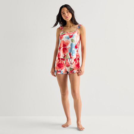 Click here for Ambrielle Womens Square Neck Sleeveless 2-pc. Paja... prices