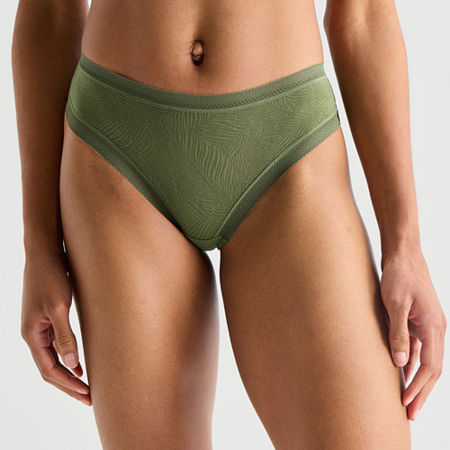 Click here for Ambrielle Smooth Lace Thong Panty  Xx-large  Green prices