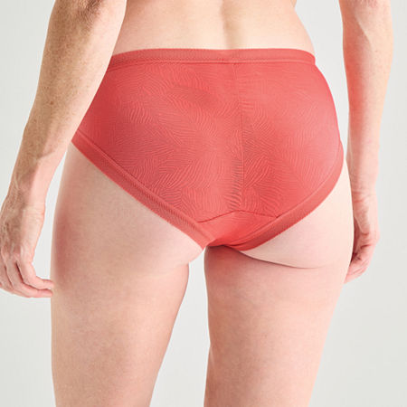 Click here for Ambrielle Smooth Lace Hicut Panty  Large  Pink prices