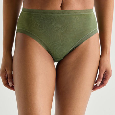Click here for Ambrielle Smooth Lace Brief Panty  X-large  Green prices