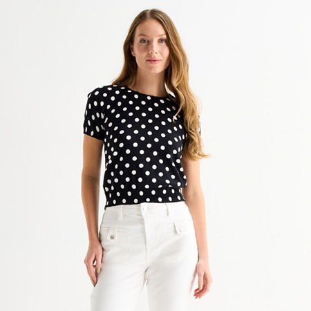 Click here for Liz Claiborne Tall Womens Crew Neck Short Sleeve P... prices