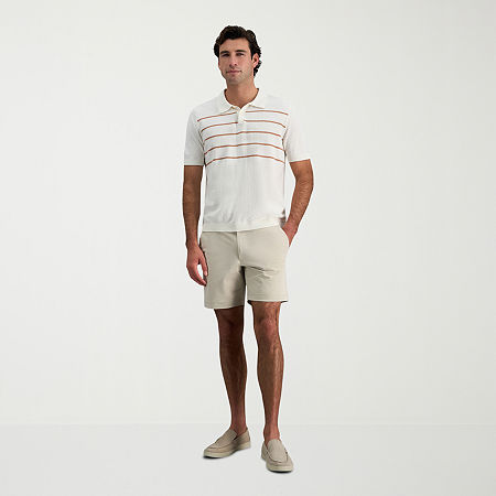 Click here for Haggar Mens 7 Stretch Fabric 1 Pair Chino Short  3... prices