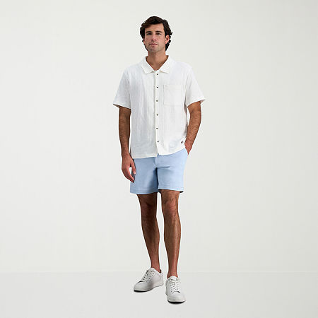 Click here for Haggar Mens 7 Stretch Fabric 1 Pair Chino Short  3... prices