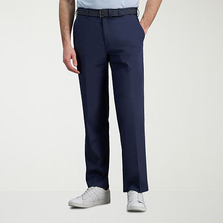 Click here for Haggar Iron Free Premium Khaki Mens Classic Fit Fl... prices