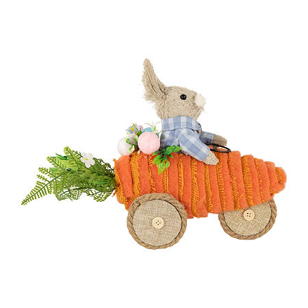 Click here for Northlight 13 Boy Bunny With Carrot Car Easter Tab... prices