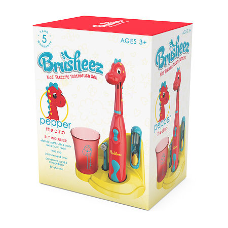Click here for Brusheez Kids Electric Toothbrush Set - Pepper the... prices