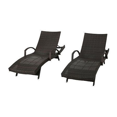 Click here for Salem Adjustable 2-pc. Lounge Chair  One Size  Bro... prices