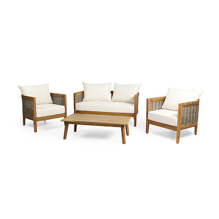 Click here for Burchett 4-pc. Conversation Set  One Size  Beige prices