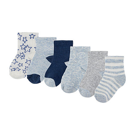 Click here for Huggies Baby Boys Multi-Pack 6 Pair Quarter Ankle... prices