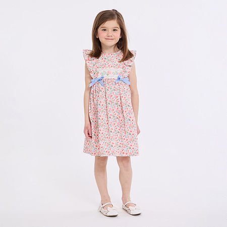 Click here for Bonnie Jean Little Girls Sleeveless Flutter Sleeve... prices