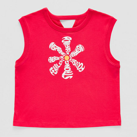 Click here for Xersion Little & Big Kid Girls Crew Neck Short Sle... prices
