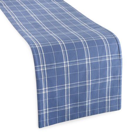 Click here for Linden Street Windowpane Table Runner  One Size  B... prices