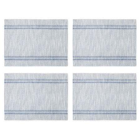 Click here for Linden Street Chunky 4-pc. Placemat  One Size  Blu... prices