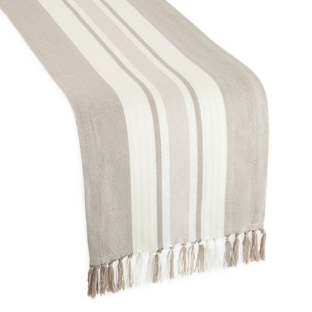 Click here for Linden Street Central Border Table Runner  One Siz... prices