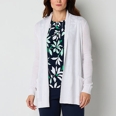 Click here for Liz Claiborne Tall Womens Long Sleeve Open Front C... prices