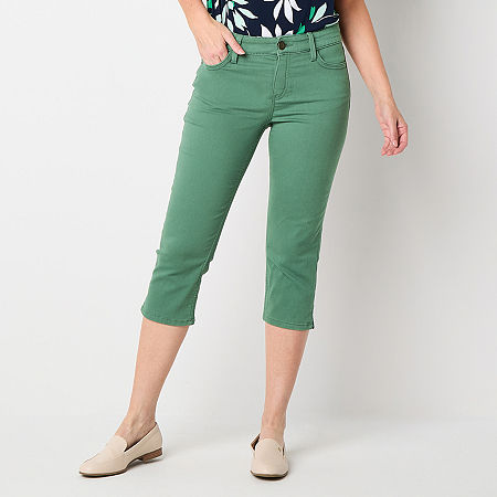Click here for Liz Claiborne Sara Womens Slim Mid Rise Regular Fi... prices