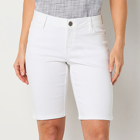 Click here for Liz Claiborne Sara Womens 11 Mid Rise - Tall Bermu... prices