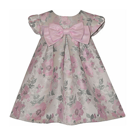 Click here for Bonnie Baby Baby Girls Floral Jacquard Trapeze Dre... prices