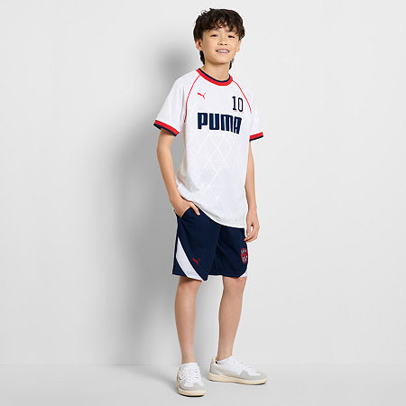 Click here for PUMA Big Kid Boys Mid Rise Pull-On Short  Small (8... prices