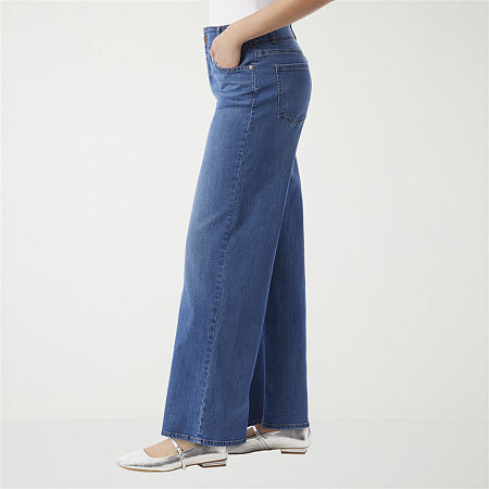 Click here for Gloria Vanderbilt Womens Wide Leg Jean  18  Blue prices