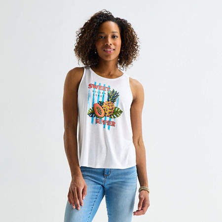 Click here for St. Johns Bay Womens Round Neck Tank Top  Medium... prices