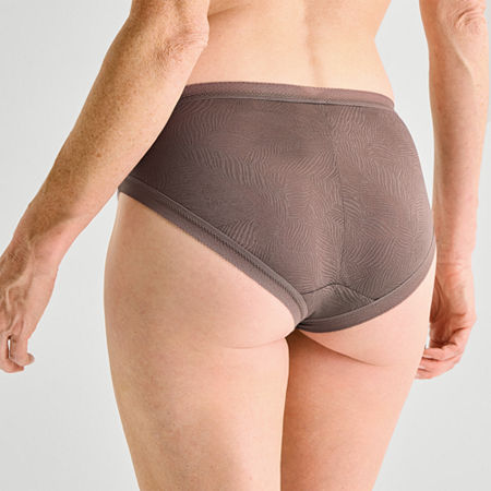 Click here for Ambrielle Smooth Lace Hicut Panty  Xx-large  Brown prices