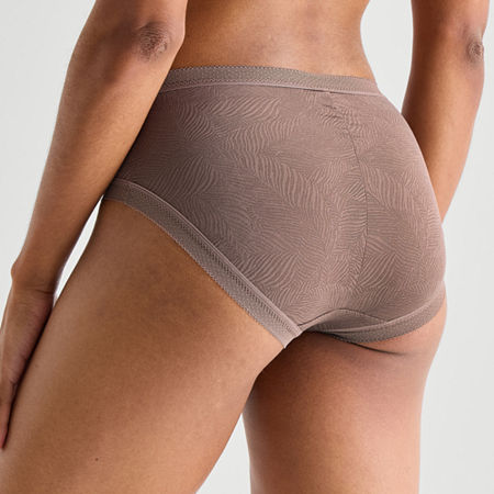 Click here for Ambrielle Smooth Lace Brief Panty  Xx-large  Brown prices