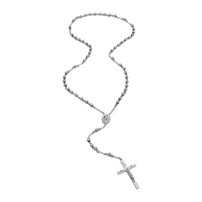 STEELTIME Stainless Steel Religious Classic Beaded Rosary, 41% OFF