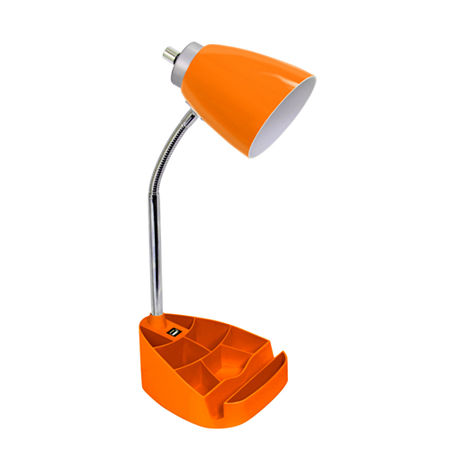 Click here for LimeLights Gooseneck USB Port Organizer Desk Lamp prices