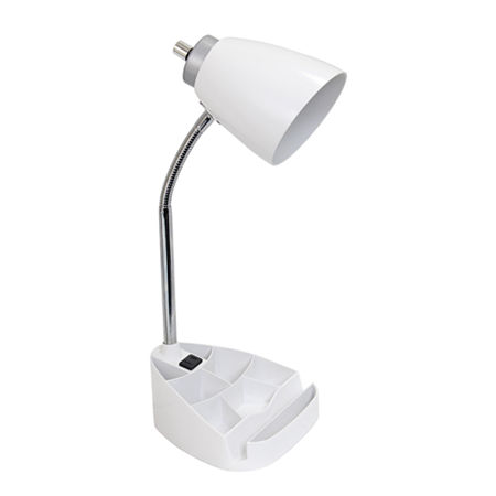 Click here for LimeLights Gooseneck Charging Organizer Desk Lamp... prices