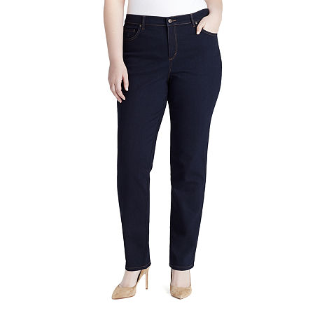 Plus Size Gloria Vanderbilt Amanda Classic Denim Jeans - Average