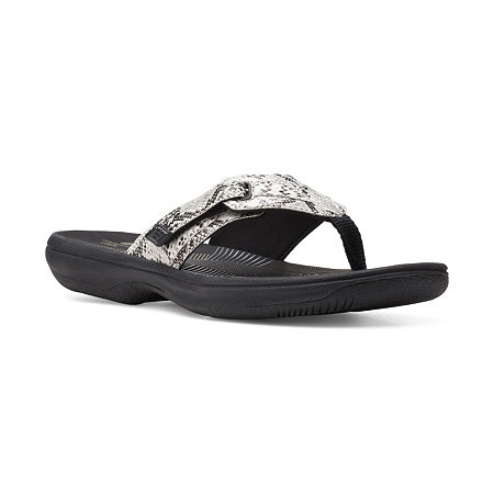 Click here for Clarks Cloudsteppers Womens Brinkley Jazz Flip-Flo... prices