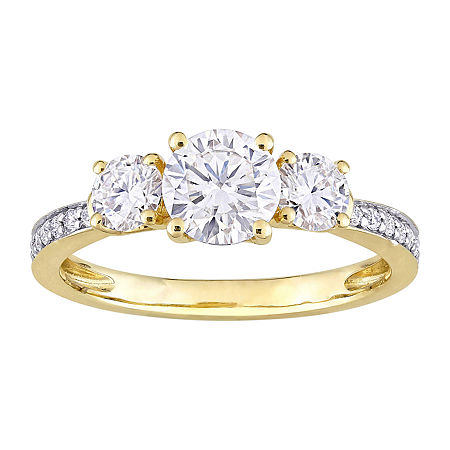 Click here for Womens 1 3/8 CT. T.W. Lab Created White Moissanite... prices