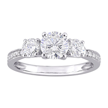 Click here for Womens 1 3/8 CT. T.W. Lab Created White Moissanite... prices