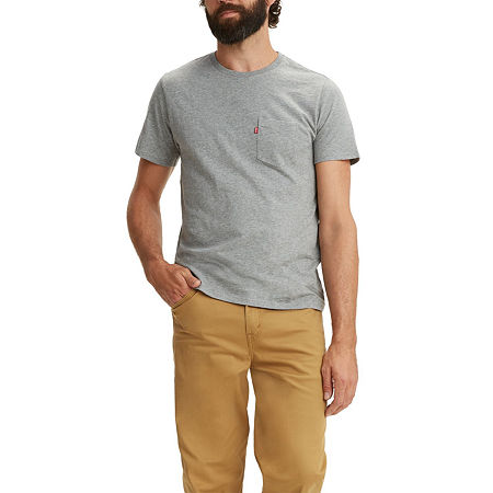 Click here for Levis Mens Classic Crew Neck Short Sleeve Pocket T... prices
