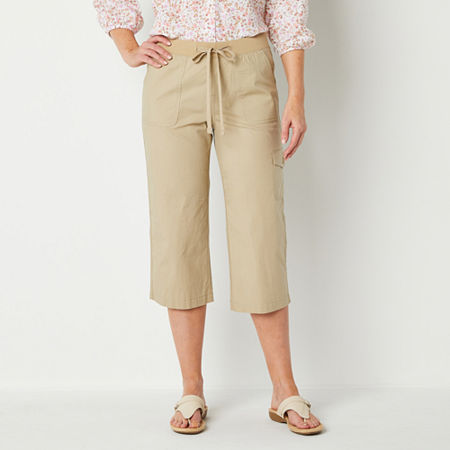 Click here for St. Johns Bay Utility Mid Rise Capris  Petite X-sm... prices