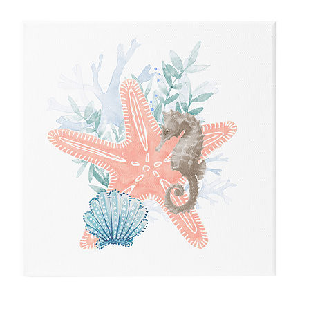 Click here for Stupell Industries Seahorse Starfish Layered Coral... prices