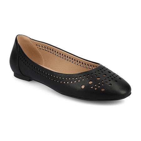 Click here for Journee Collection Womens Kamrah Perforated Ballet... prices