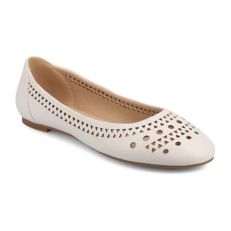Click here for Journee Collection Womens Kamrah Perforated Ballet... prices