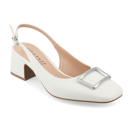 Click here for Journee Collection Womens Everlee Slingback Square... prices
