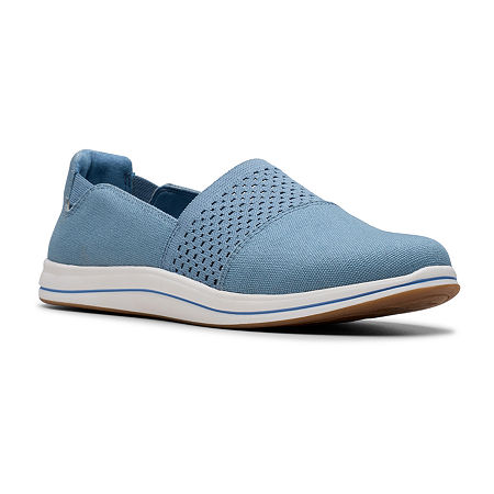 Click here for Clarks Cloudsteppers Breeze Vibe Womens Round Clos... prices