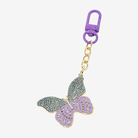 Click here for Arizona Butterfly Bag Charm  One Size  Purple prices